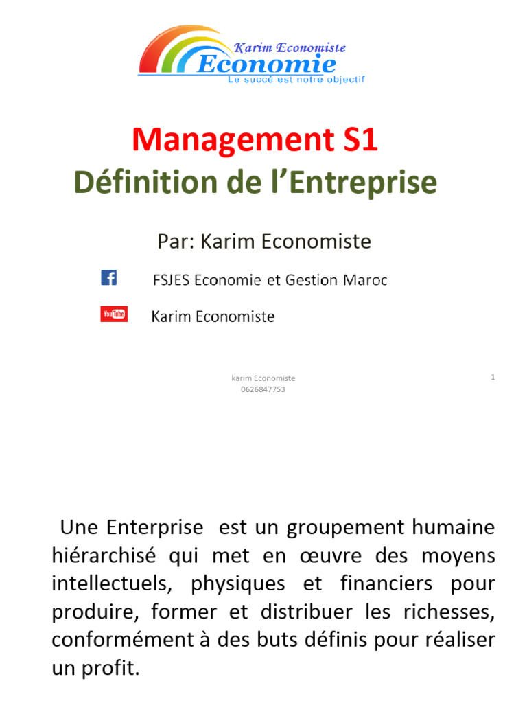 Management S1 | PDF | Business | Finance & Money Management