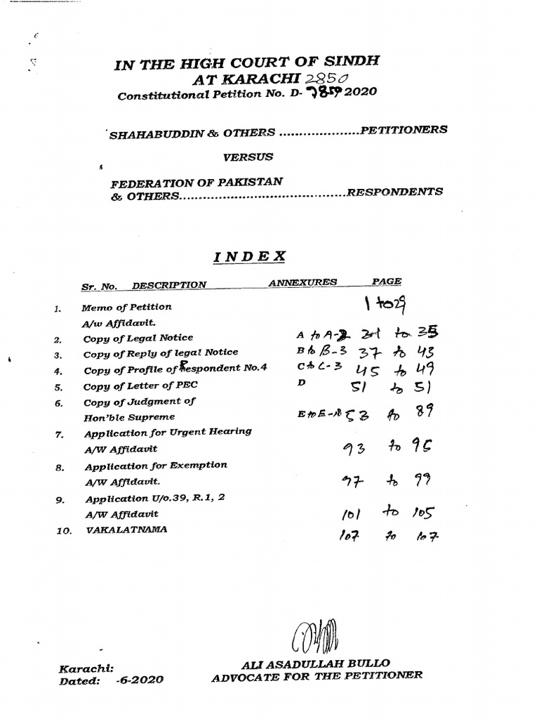 CP 2850 of 2020 SHC 10 Sep 2020 09 - 19 - 16 | PDF