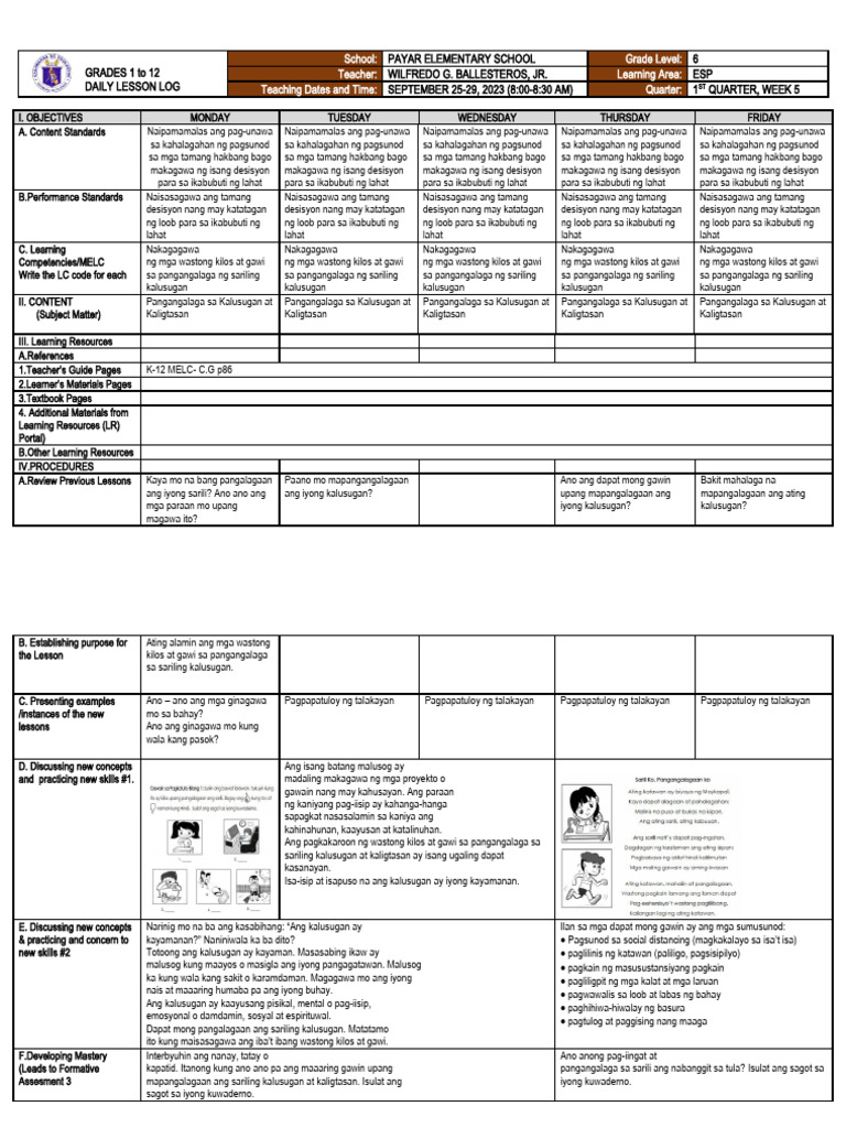 Dll-Wil-Q1-Week 5-2023-2024 | PDF