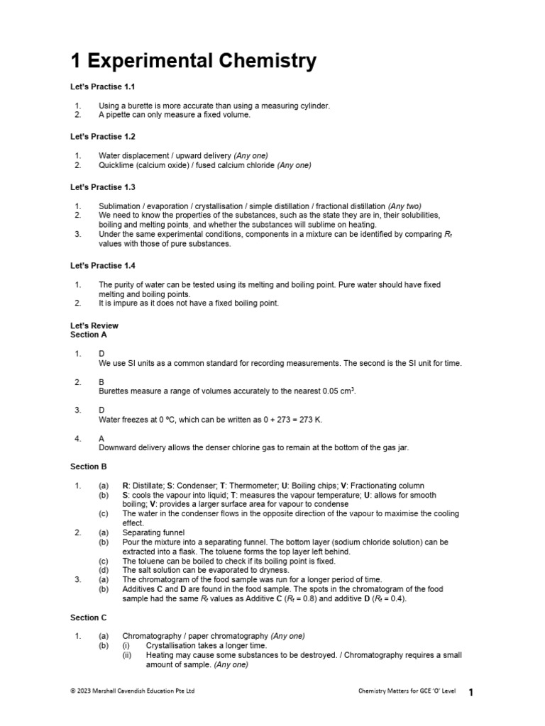 Chemistry Matters Textbook Full Solutions | PDF | Chemical Bond ...