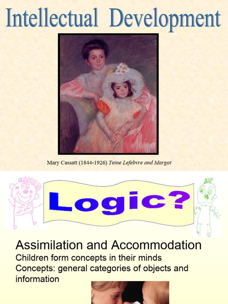 Intellectual Development | PDF | Cognitive Science | Psychological Concepts