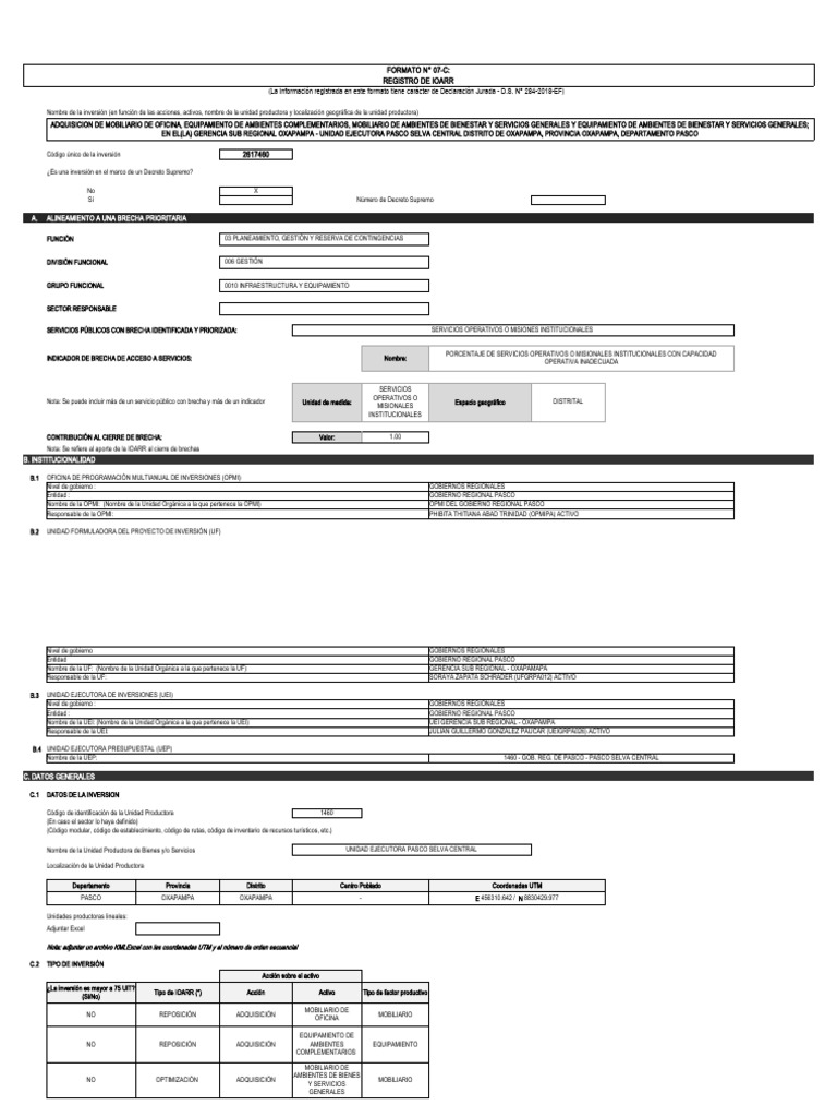 Formato 07c Final | PDF | Impresora (Computación) | Informática