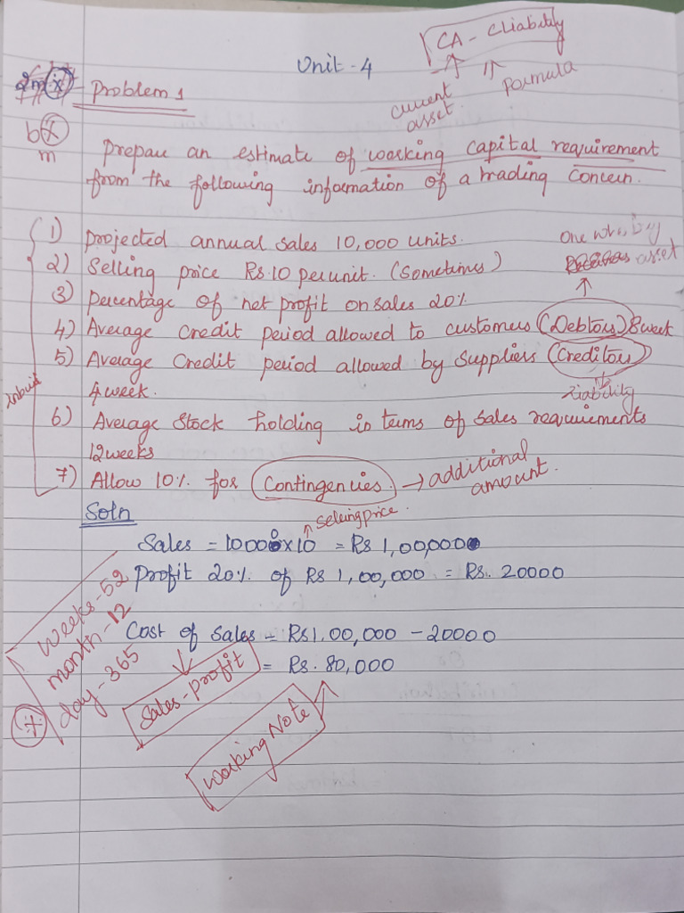 Unit 4 Problems | PDF