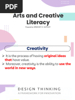 Defining Arts and Creativity Literacy | PDF | Creativity | Senses