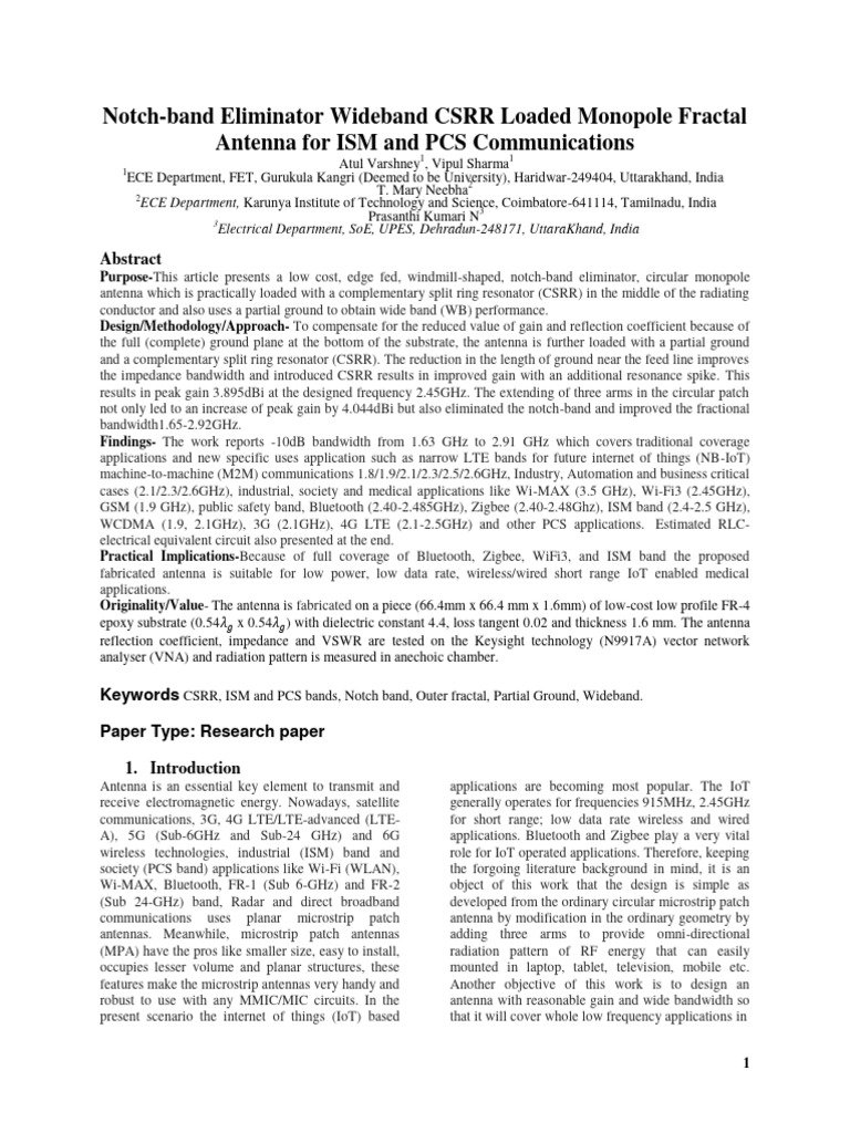 Notch Band - First Page - Atul Varshney-1 | PDF