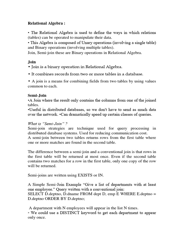 Unit 2 Pdf Databases Relational Model