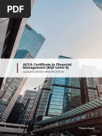 Types of ACCA Qualification Certificates | PDF | Accounting | Business
