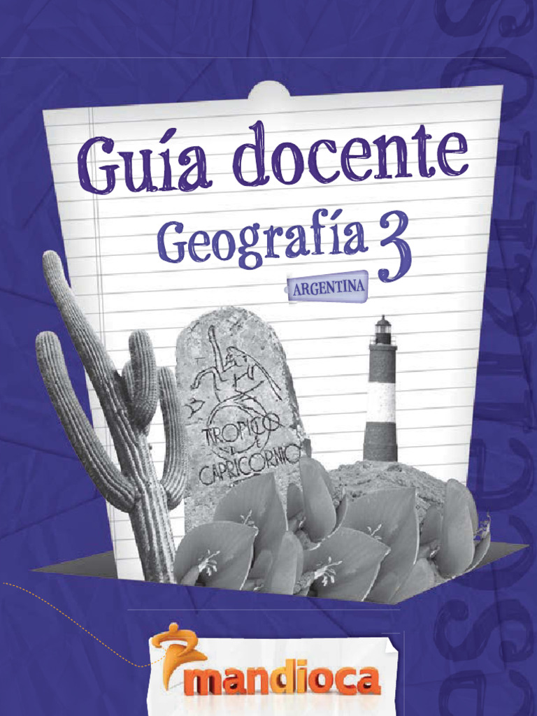 Escenarios Geo3 GD | PDF | Argentina | Entorno natural
