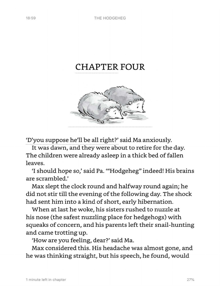 The Hodgeheg Chapter 4. | PDF