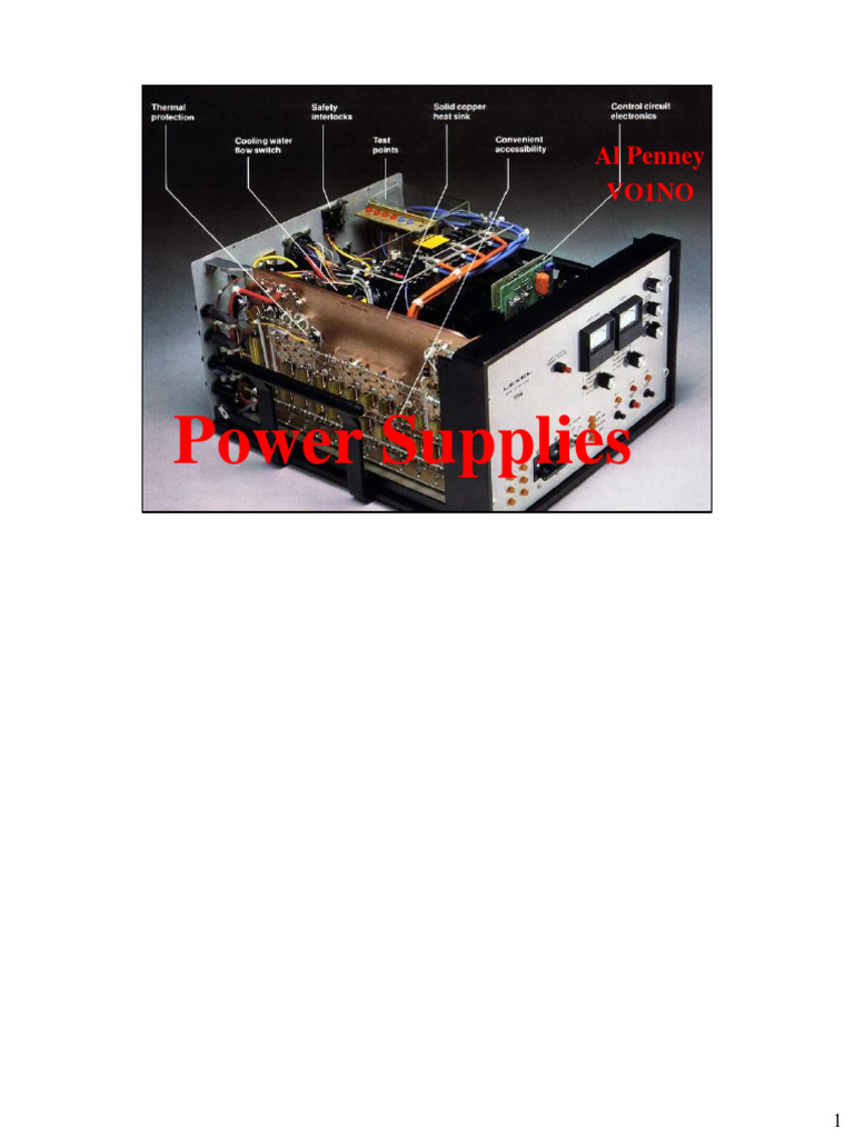 Advanced Chapter 03 Power Supplies | PDF | Science & Mathematics