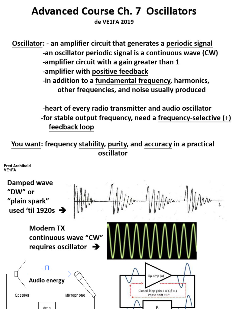 Understanding Oscillators: Types & Stability | PDF | Electronic Oscillator | Analog Circuits