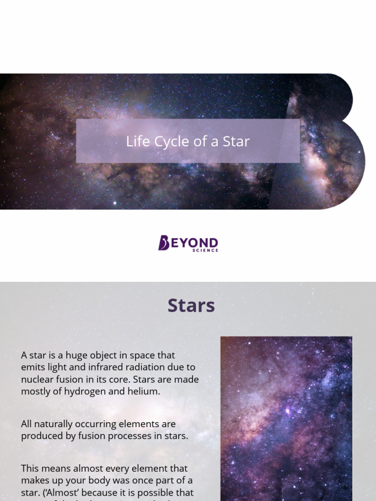 Life Cycle of a Star Explained | PDF | Stars | Supernova