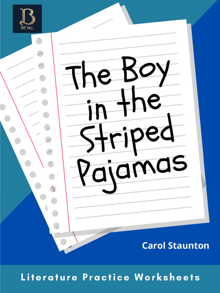 The Boy in The Striped Pajamas Literature Practice Worksheets Sample ...