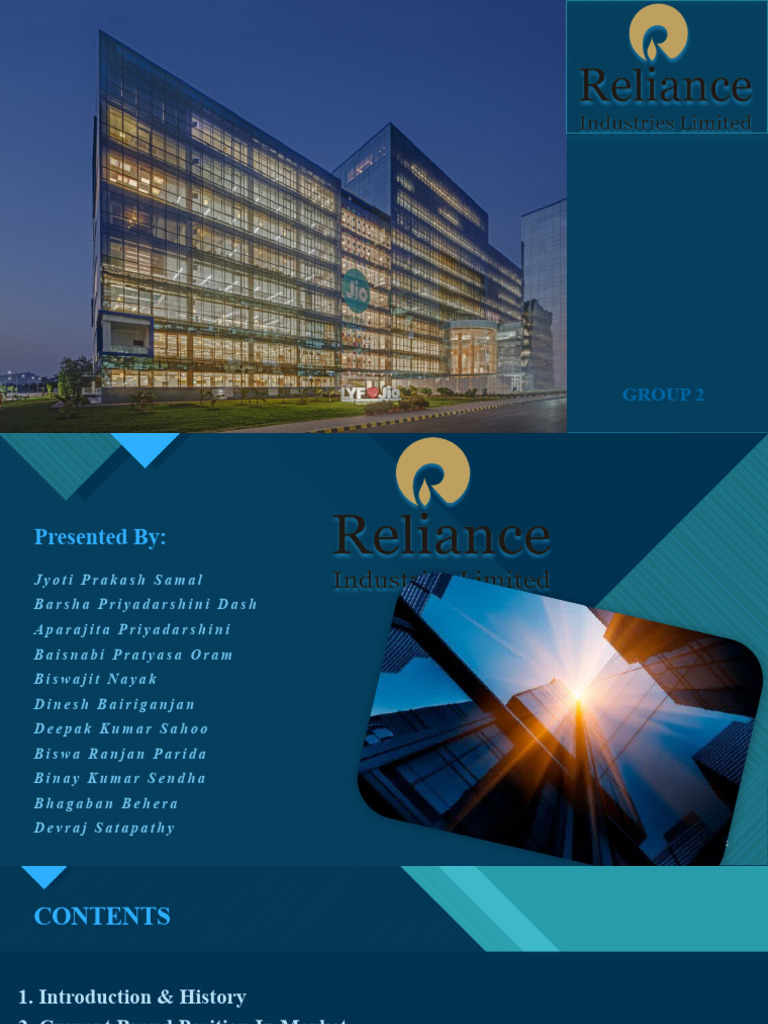 Reliance Presentation | PDF | Business