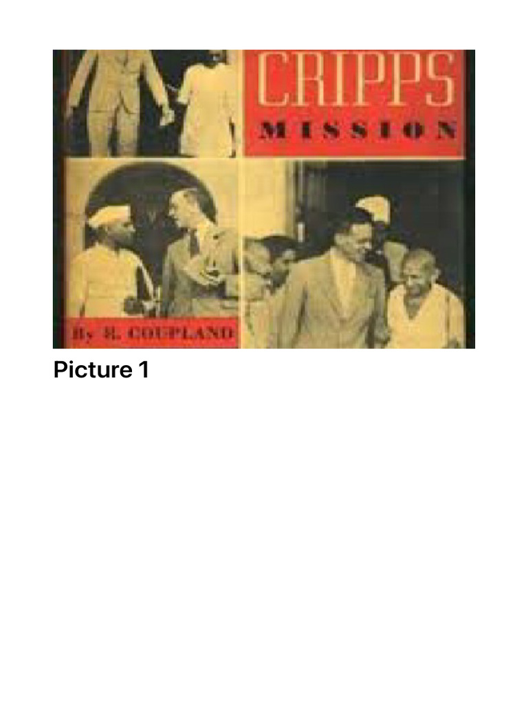 Cripps Mission Plan | PDF