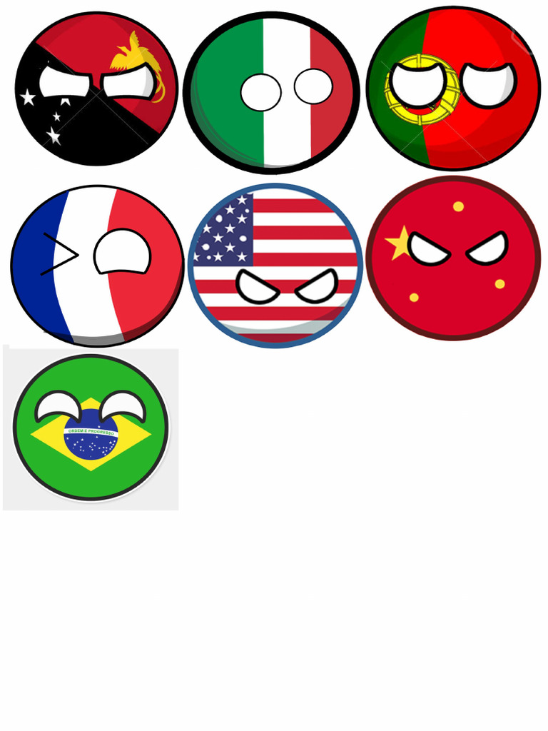 Countryballs Impressao | PDF