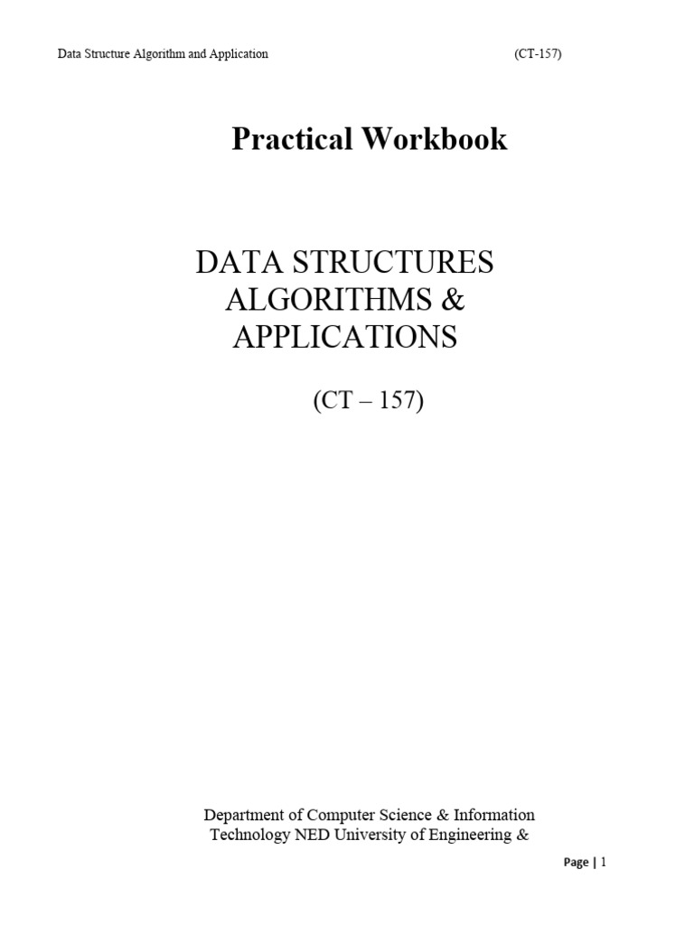 CT-157 Dsaa | PDF | Data Type | Algorithms