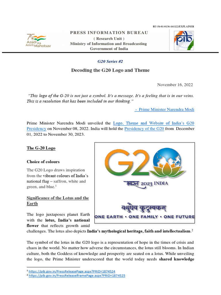 G20 Logo N Theme | PDF