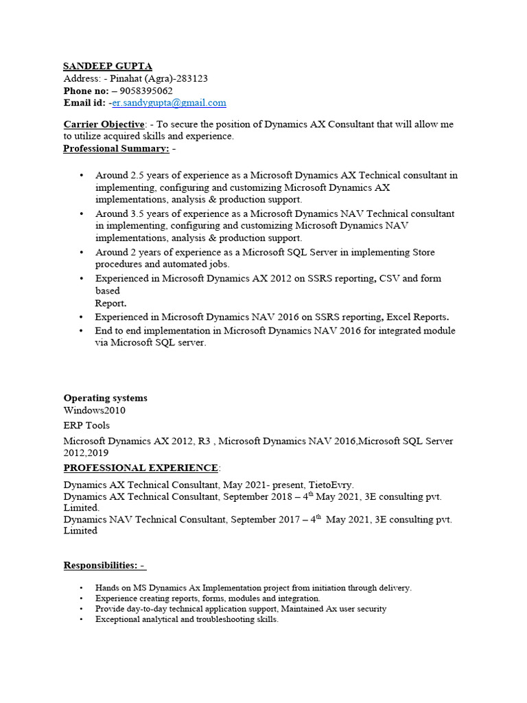 Sandeep Gupta | PDF | Computing | Software Sandeep Gupta | PDF | Computing | Software