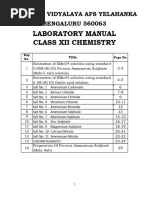 Grade 12th - Chemistry Practical | PDF | Titration | Chemistry