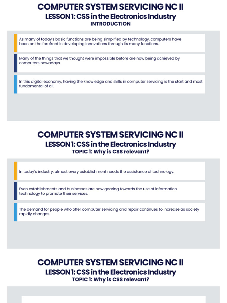 UNIT 1 Exploring The Electronics Industry | PDF | Occupational Safety ...