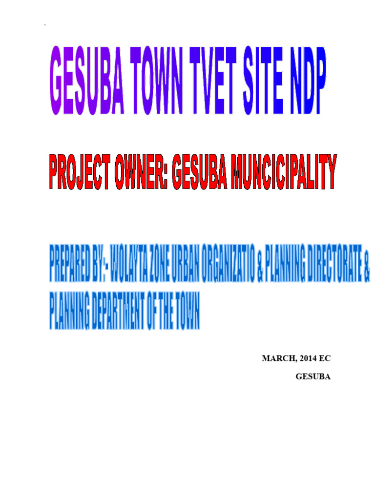Gasuba NDP Socio | PDF | Soil | River