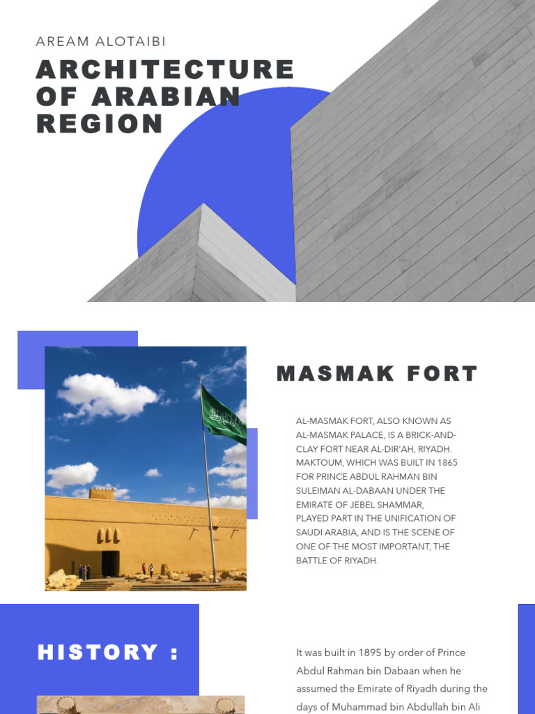 Architecture of Arabian Region. | PDF | Riyadh | Saudi Arabia