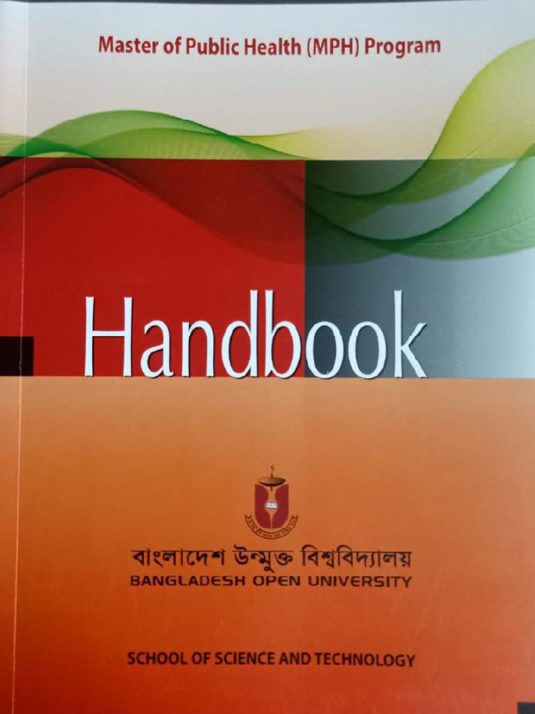 MPH Hbook 200221 | PDF | Distance Education | Public Health