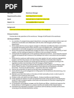 Logistics Standard Operating Procedure Template PDF | PDF