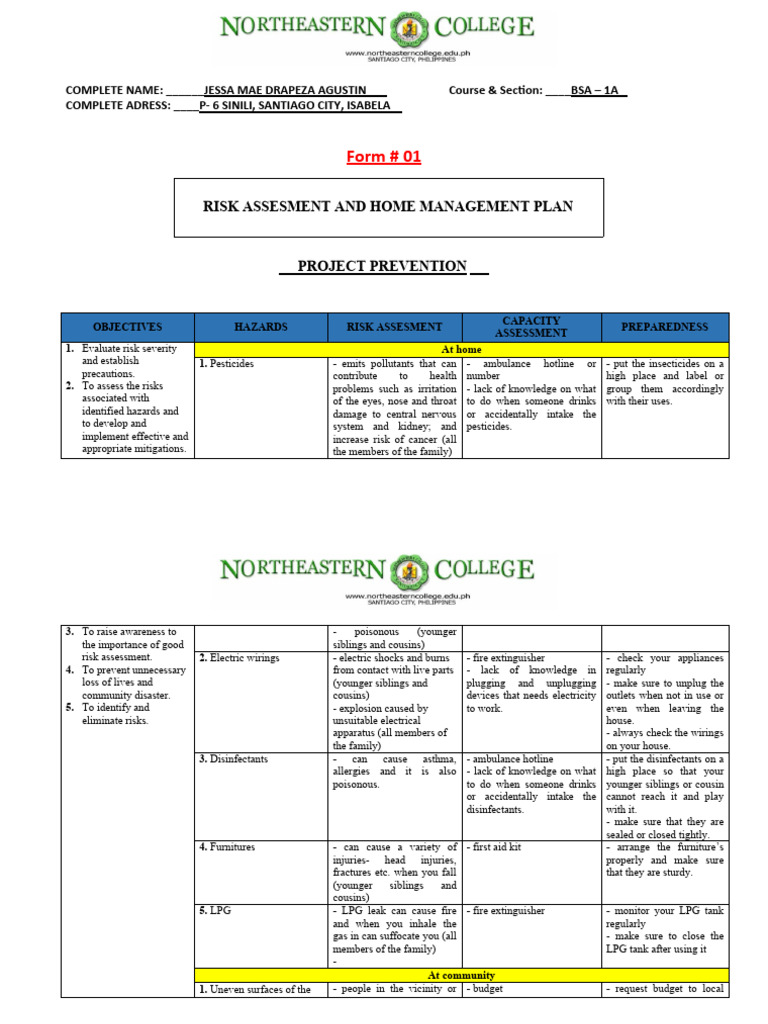 NSTP | PDF | Waste | Risk Assessment