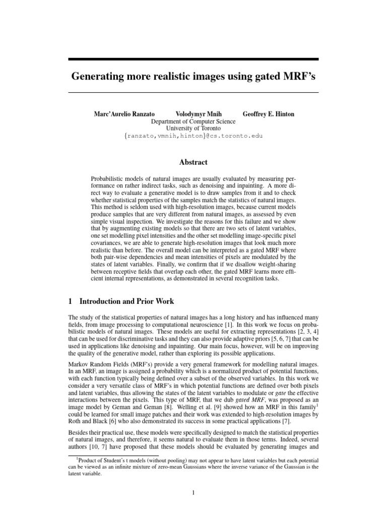 Mcimage | PDF | Covariance Matrix | Image Resolution