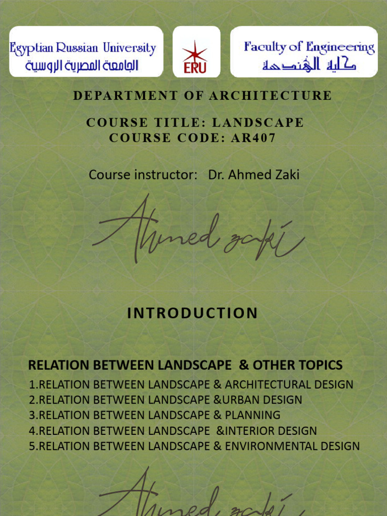 Lecture 1 - Introduction | PDF | Science & Mathematics