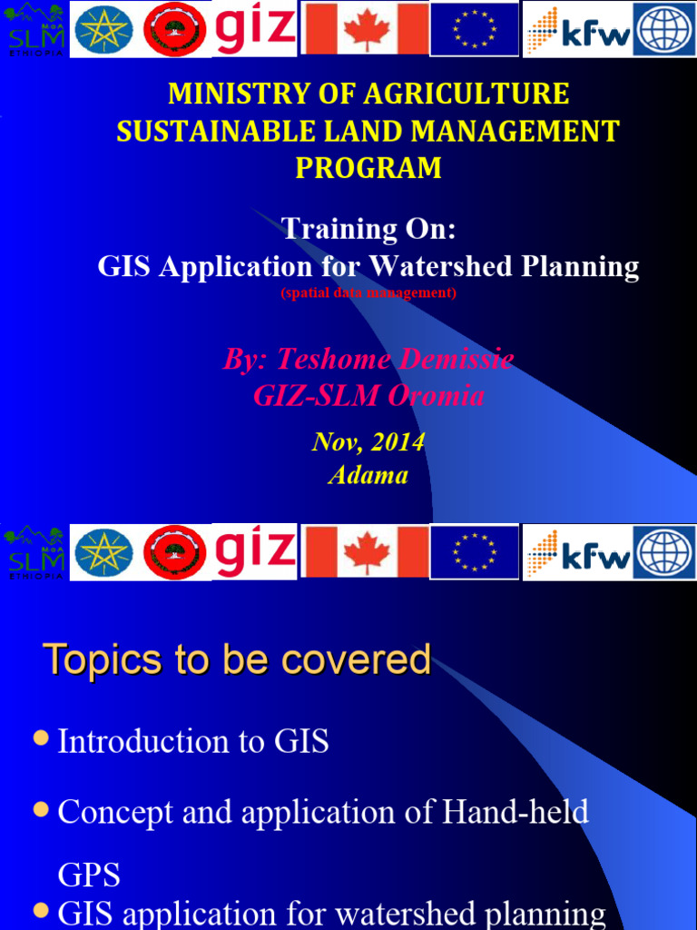 GIS GPS and Watershed Management | PDF | Geographic Information System ...