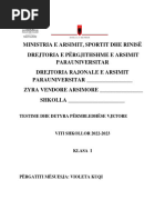 Alfabeti I Gjuhës Shqipe Me 36 Shkronja Të Dorës | PDF