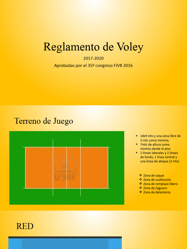 Reglamento de Voley Power | PDF | Vóleibol | Juegos de pelota