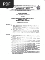 SK Panitia Asesmen Sumatif Akhir Semester Ganjil 2024 | PDF