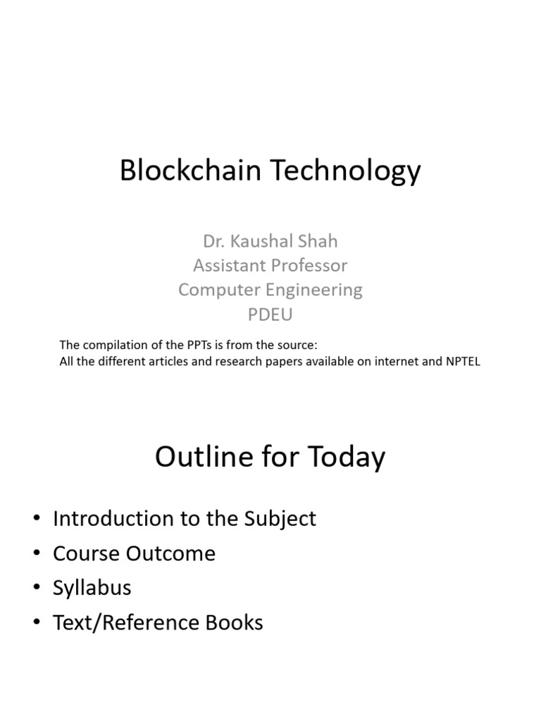 Lect. 1 | PDF | Cryptocurrency | Computer Security