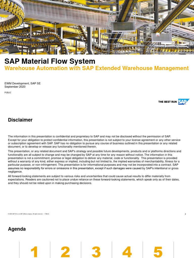 SAP EWM MFS September2020 | PDF | Business SAP EWM MFS September2020 | PDF | Business