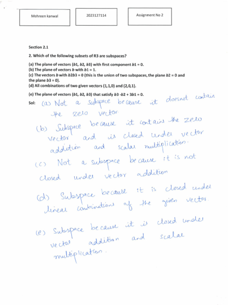 Mehreen Assignment No 2 | PDF