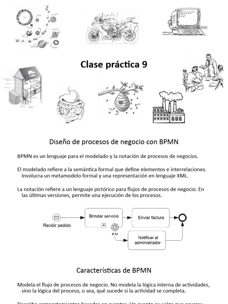 Clase Práctica 09 - Aplicación de BPMN A Procesos de Negocio | PDF