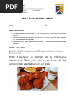 Origen e Historia del Pollo Pinulito | PDF | Guatemala | Marca