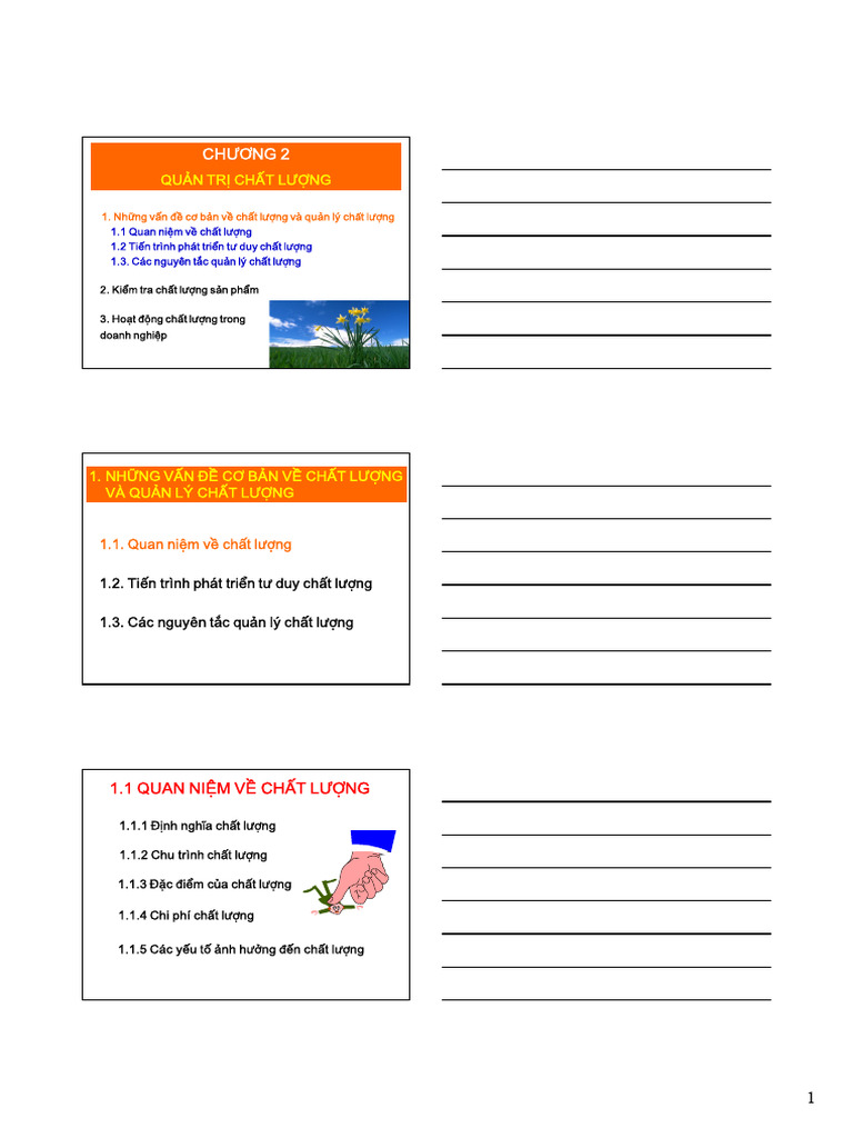 Chap 2 - Part1 - QLCL CNTP - SV | PDF