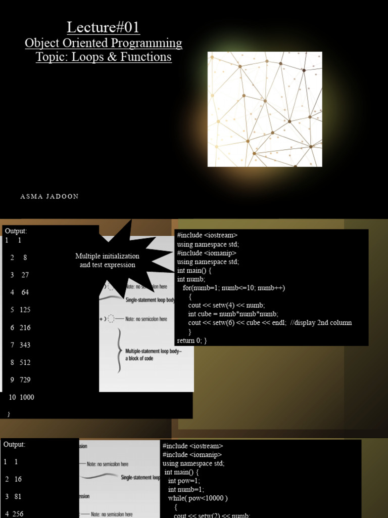 Lec1 Oop Pdf Namespace Programming Paradigms