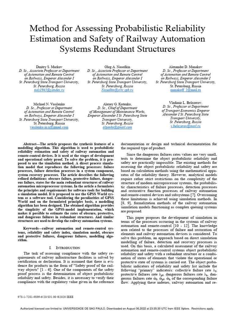 Method_for_Assessing_Probabilistic_Reliability_Estimation_and_Safety_of ... Method_for_Assessing_Probabilistic_Reliability_Estimation_and_Safety_of ...