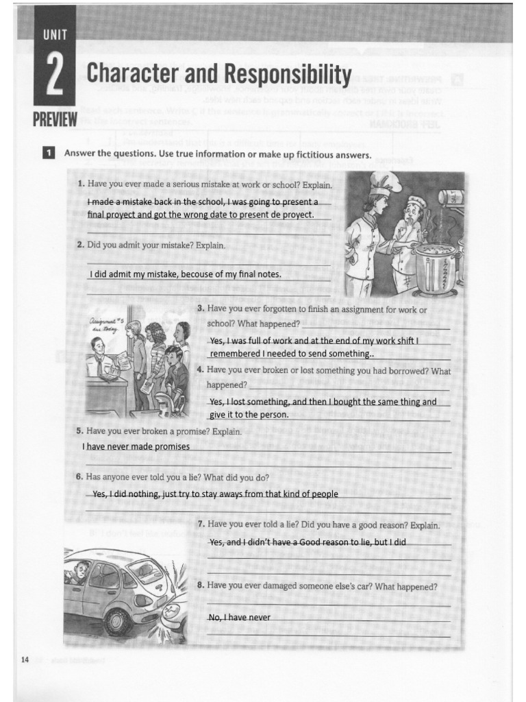 Workbook - Unit 2 | PDF