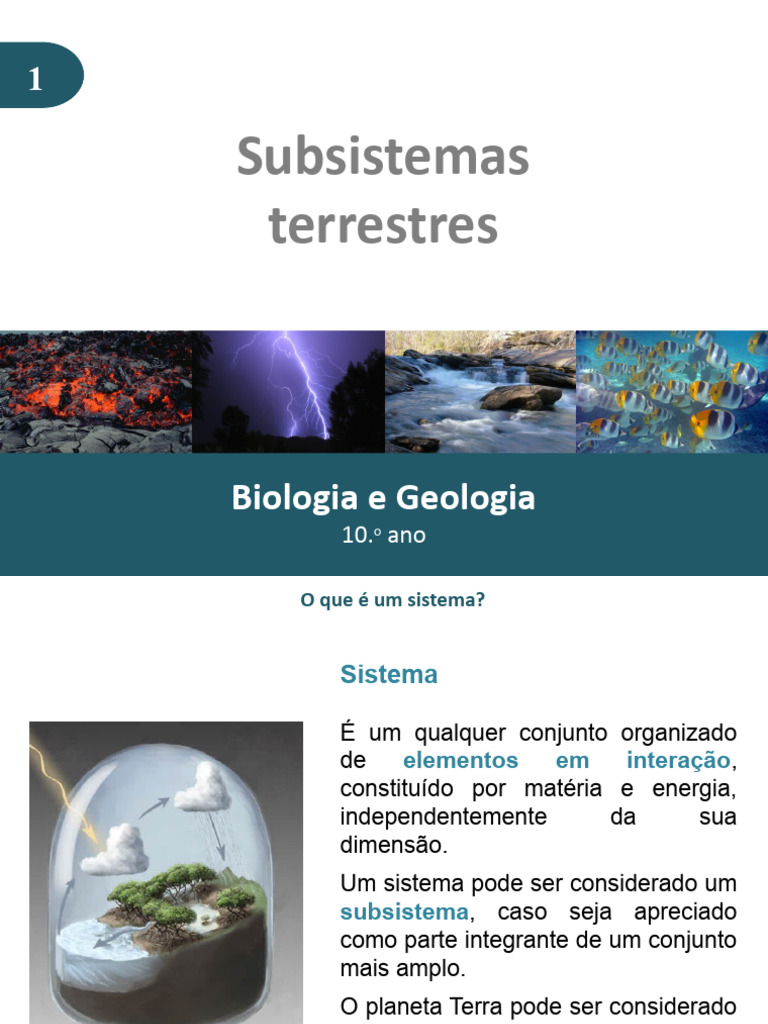 01 Subsistemas Terrestres | PDF | Terra | Atmosfera