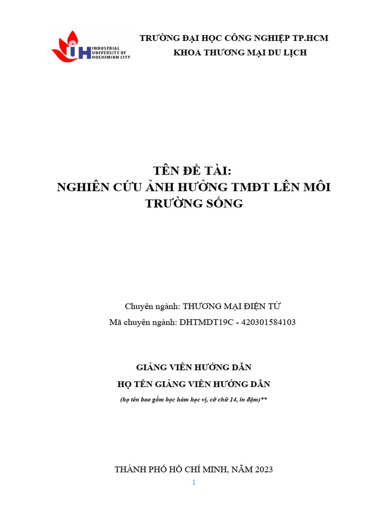 Nhap Mon TMDT | PDF
