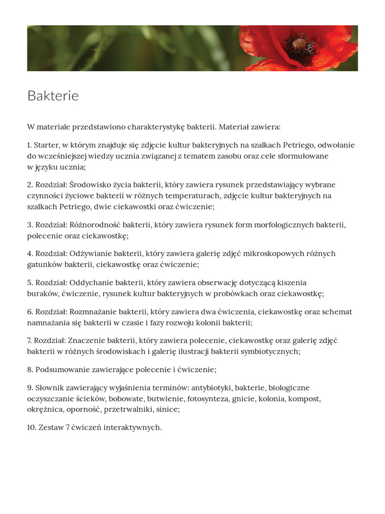 Bakterie | PDF