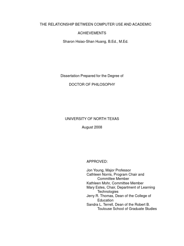 dissertation | PDF | English As A Second Or Foreign Language | National Assessment Of ...