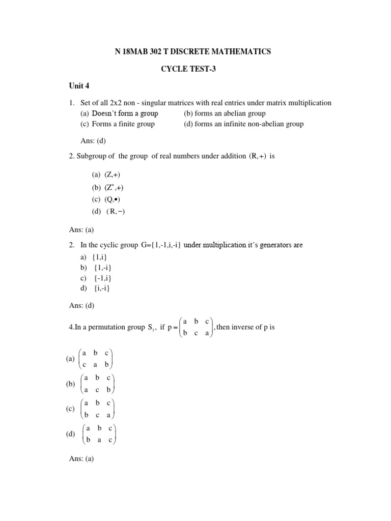 Maths ct3 Paper | PDF